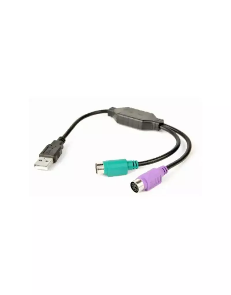 Adapter USB - 2 PS/2 CablExpert UAPS12-BK 30cm