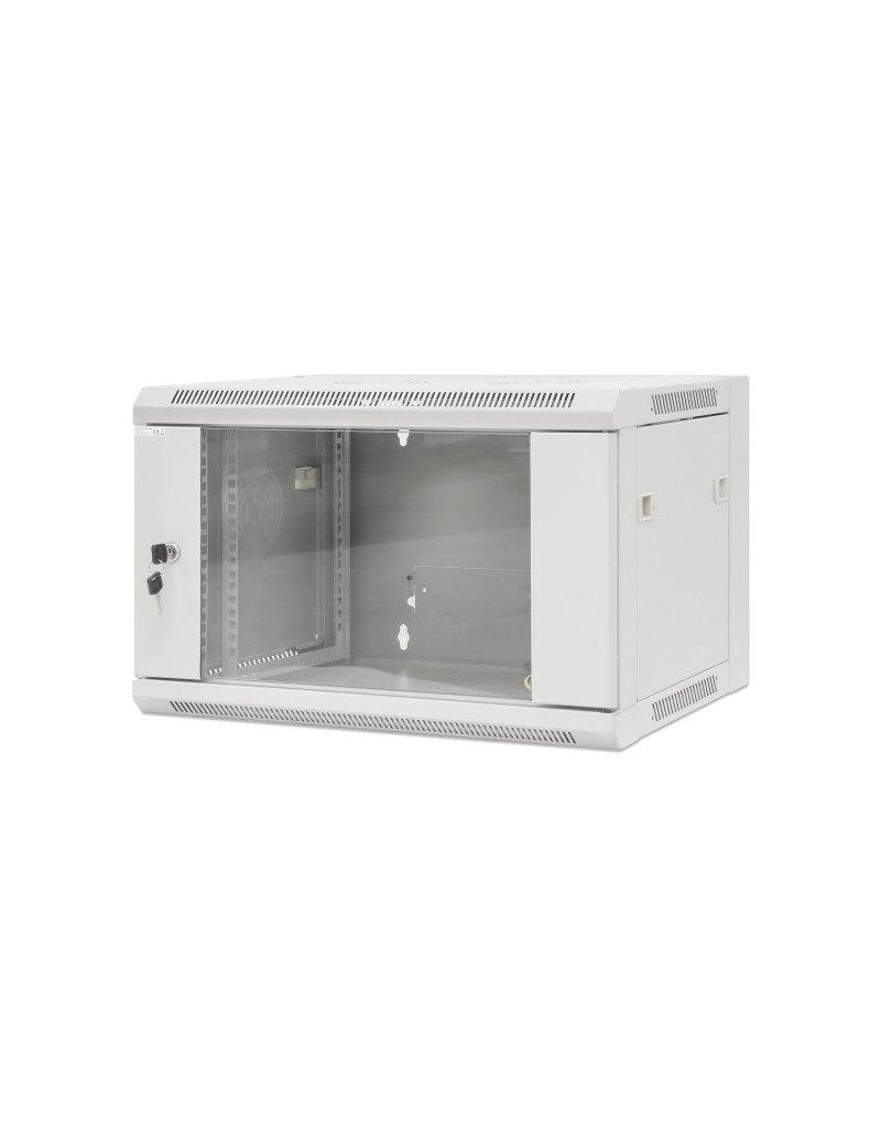 Rack orman Intellinet 711722 19"/6U 570x450x370/staklena vrata/bravica