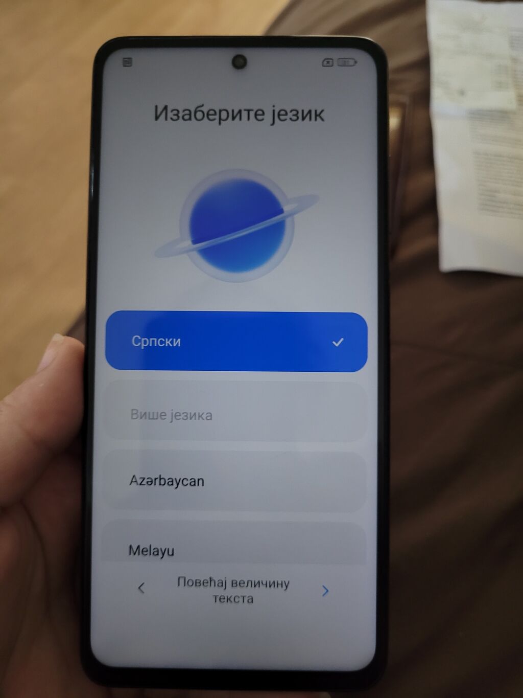 Poco X3 Pro, 256 GB, bоја - Tamnoplava, Otisak prsta