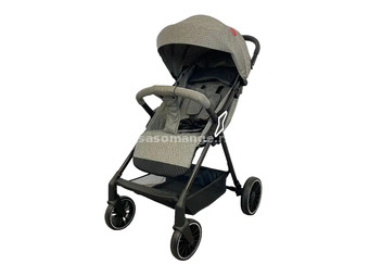 Kolica za bebe sa kofer sklapanjem NouNou Z2 Light Grey