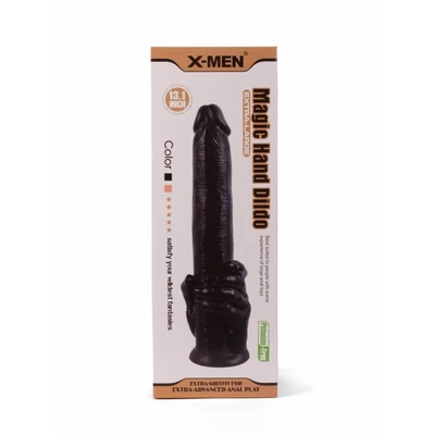 Crni analni dildo 33cm