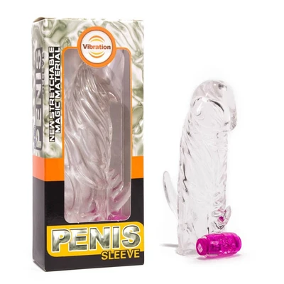 Vibro navlaka za penis 13cm