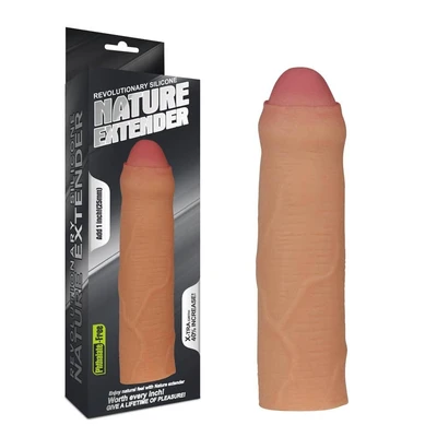 Silikonska navlaka za penis 17cm