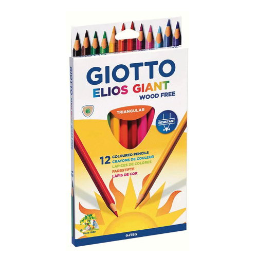 DRVENE BOJE GIOTTO ELIOS GIANT 12 BOJA