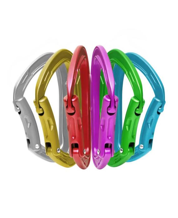 SET KARABINERA EDELRID MISSION assorted colours (6kom)