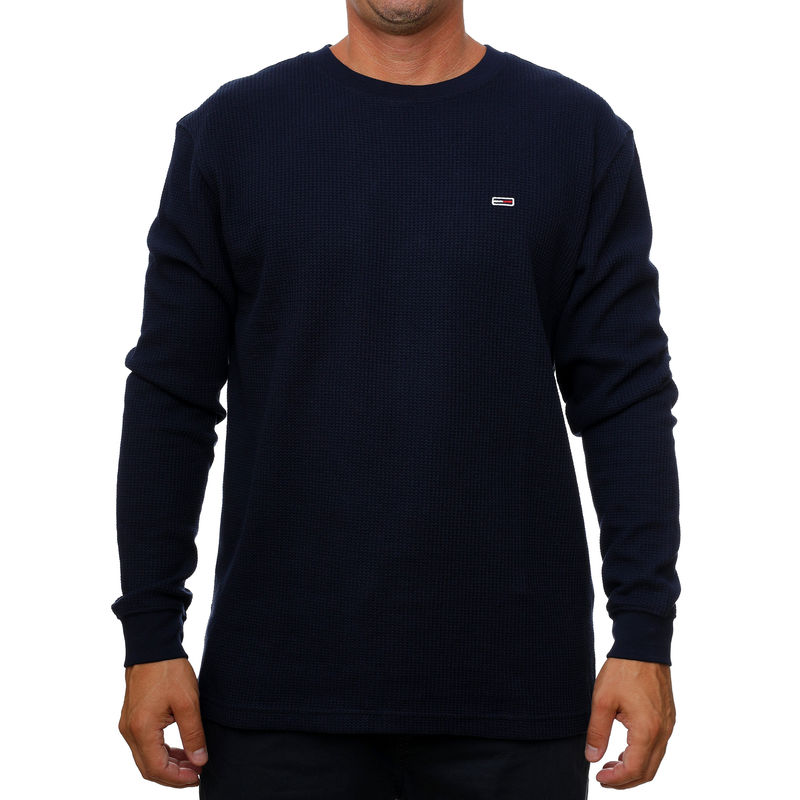 Muški duks Tommy Hilfiger Tjm Reg Waffle L/S Tee