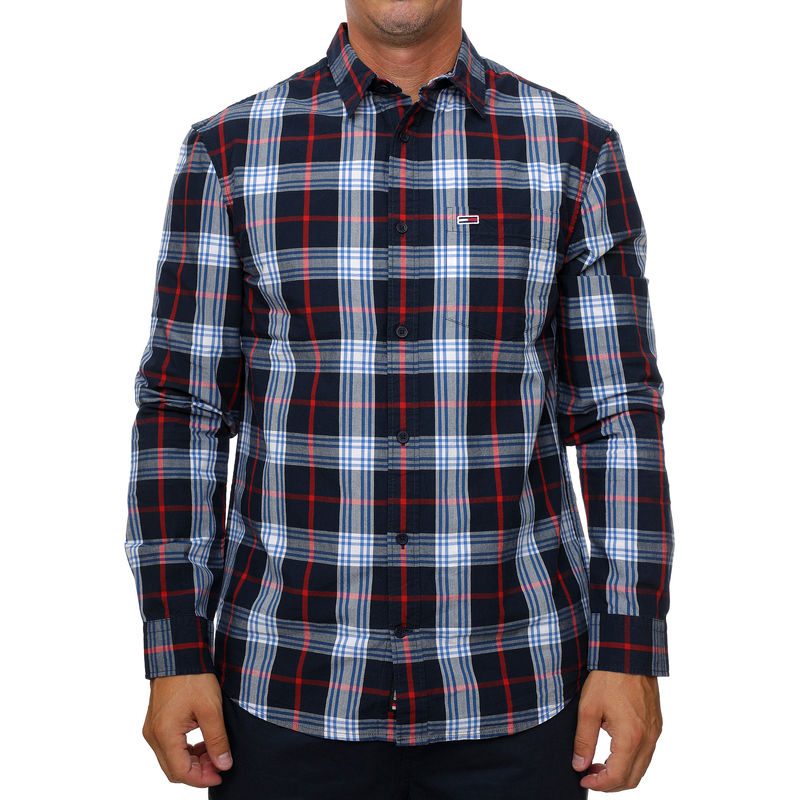 Muška košulja Tommy Hilfiger Tjm Reg Poplin Check Shirt