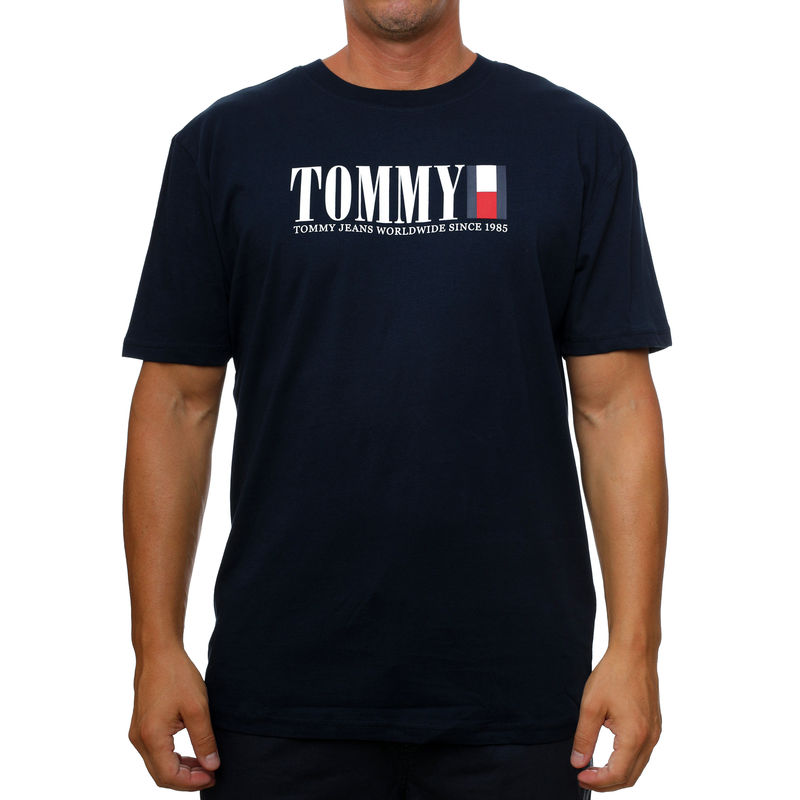 Muška majica Tommy Hilfiger Tjm Reg Tommy Dna Flag Tee Ext