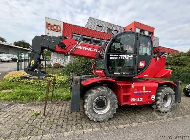 Telehandleri
Magni RTH 5.21 Smart Roto Diesel Klappstützen