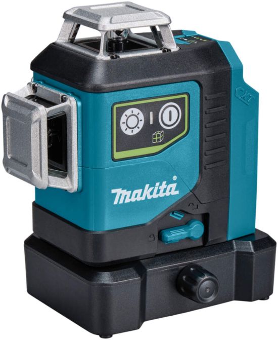 Makita akumulatorski linijski laser SK700GD 3x360°; bez baterije i punjača (SK700GD) - zeleni zrak