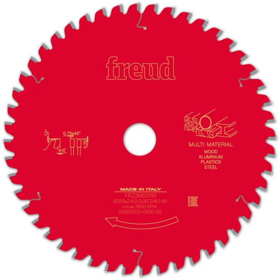 FREUD 250x2,4x30mm 48Z univerzalni list cirkularne testere za ger FR23M001M