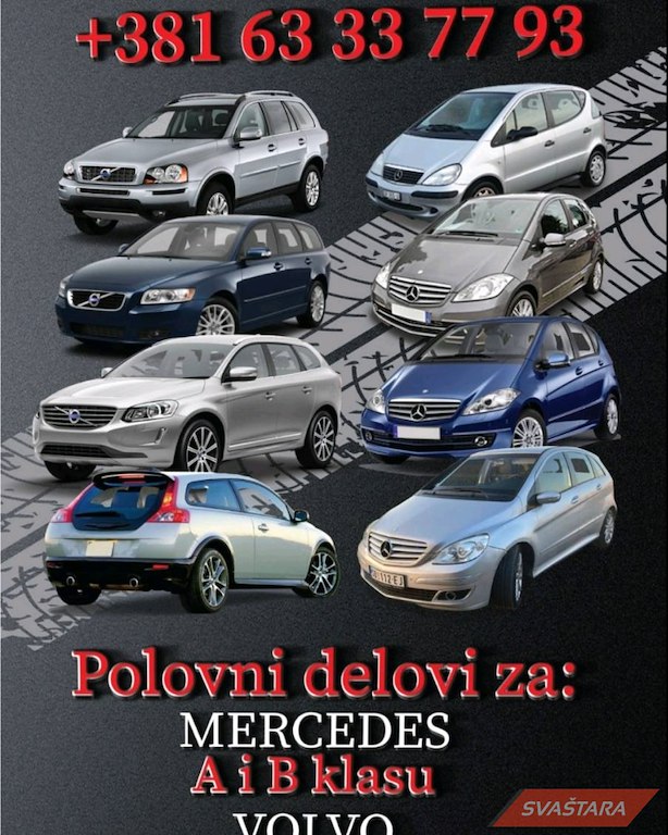 POLOVNI DELOVI ZA MERCEDES I VOLVO