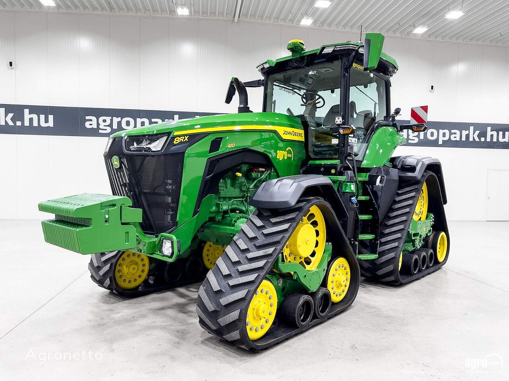 John Deere 8RX 410 traktor guseničar