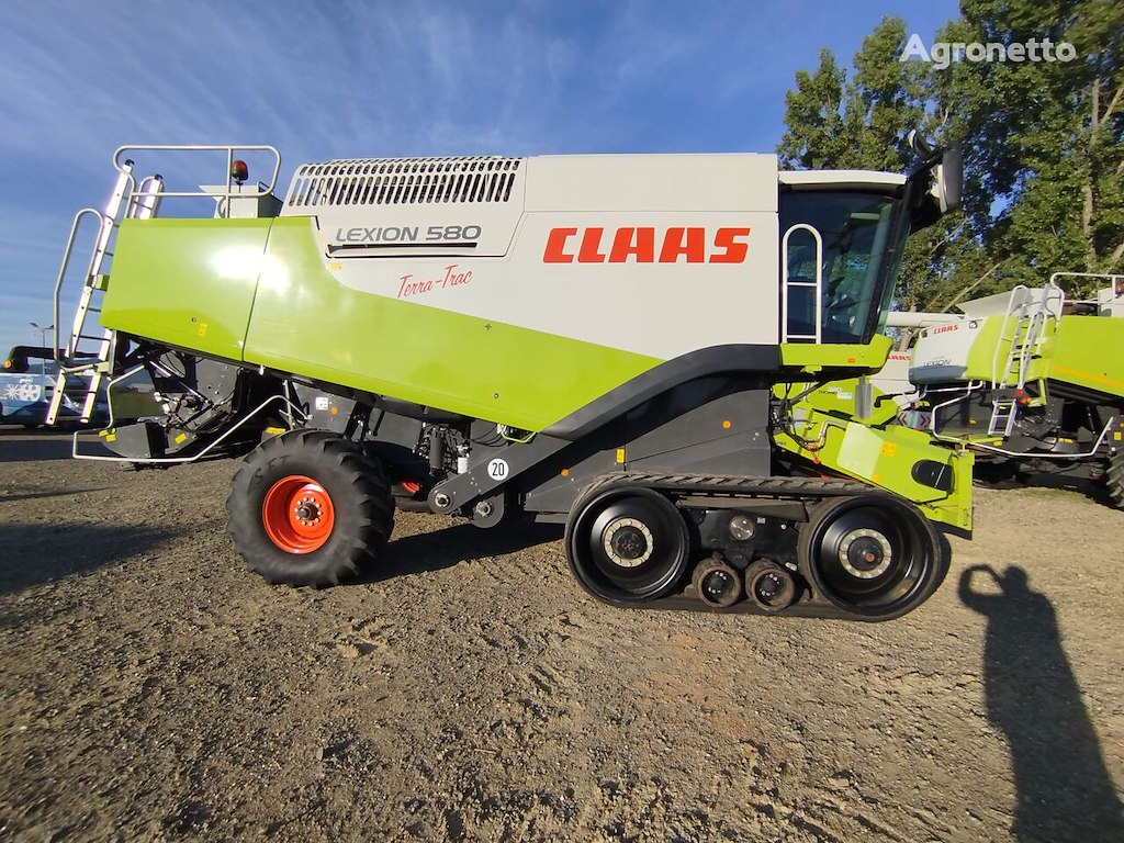 Claas Lexion 580 TT + heder kombajn za žito