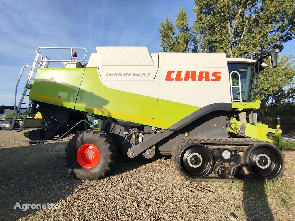 Claas Lexion 600 TT + heder kombajn za žito