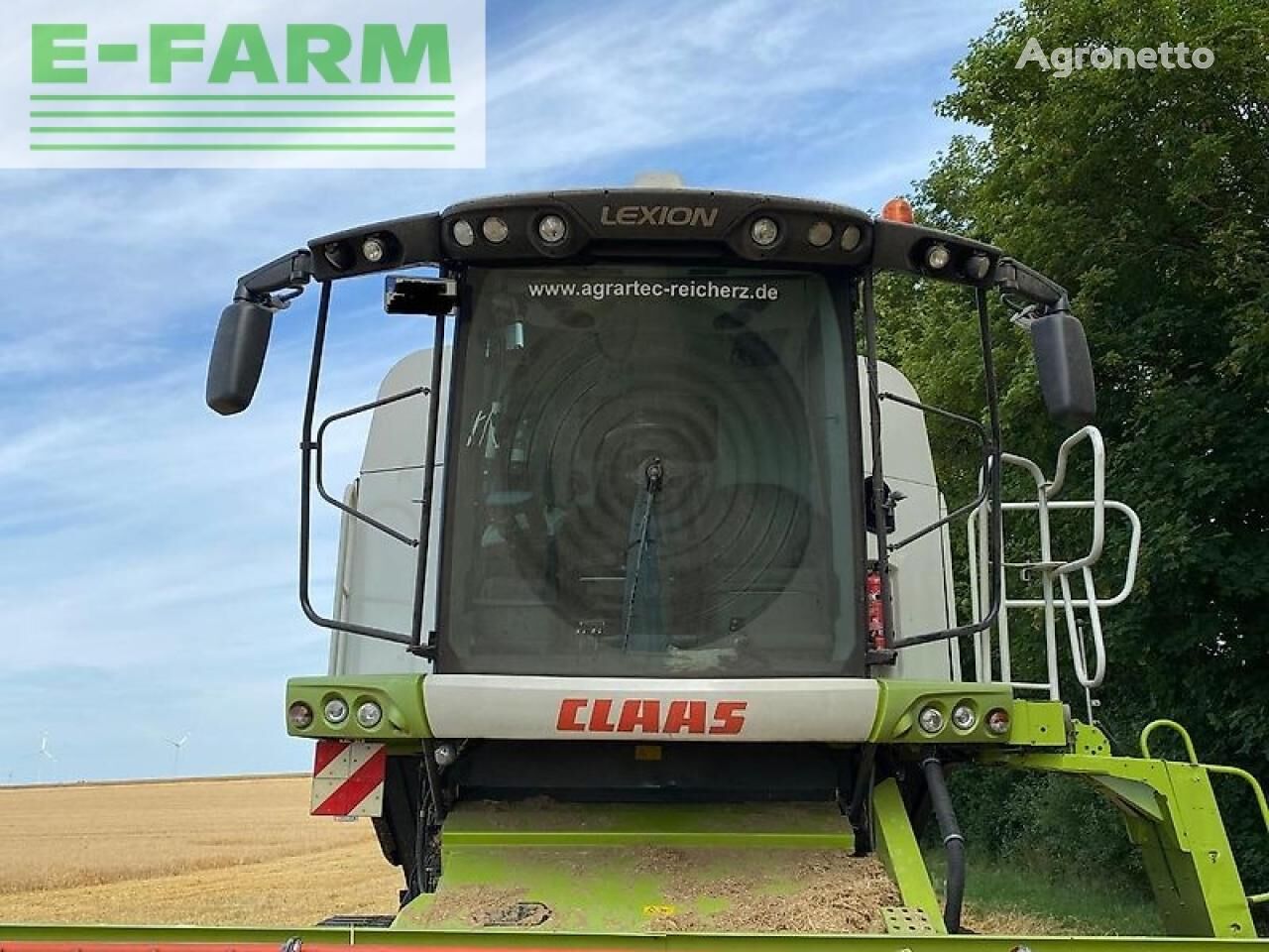 Lexion 670 terra trac mit v 750 kombajn za žito