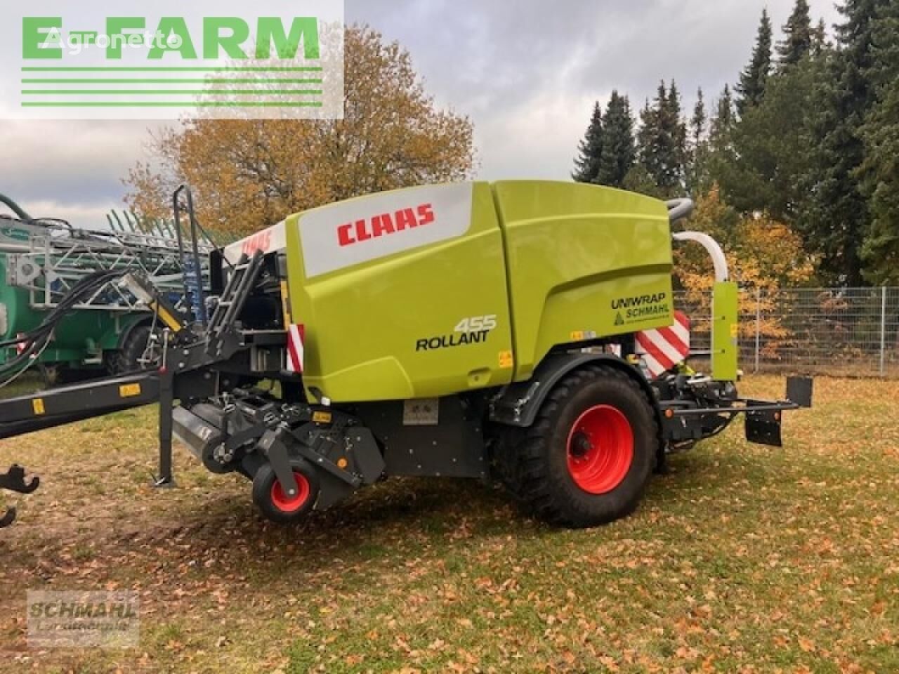 Claas rollant 455rc uniwra balirka za četvrtaste bale