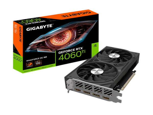 Gigabyte Grafička karta RTX 4060 GV-N4060D6-8GD NVD 8GB GDDR6 128bit, crna