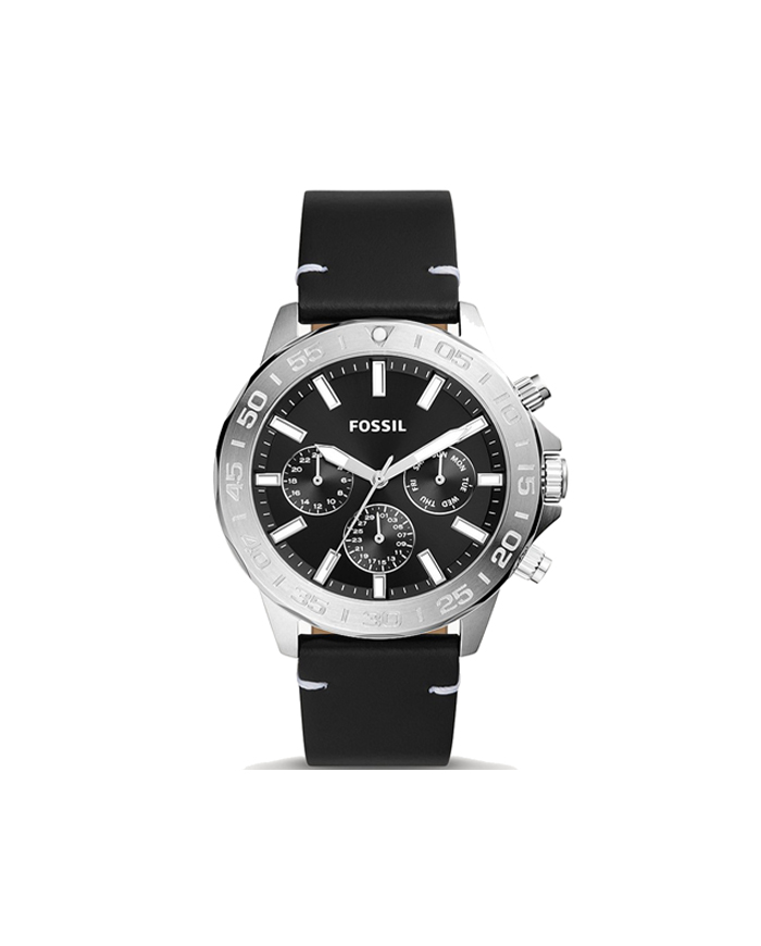 MUŠKI RUČNI SAT BQ2708 LEATHER BLACK Fossil