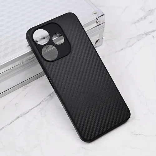 Futrola - maska Carbon fiber za Xiaomi Redmi 13 crna