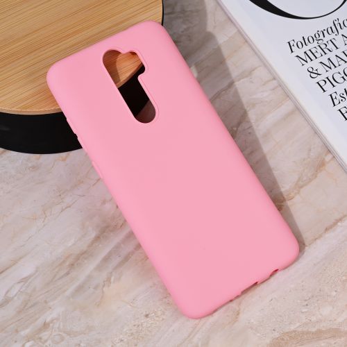 Futrola - maska Teracell Giulietta za Xiaomi Redmi Note 8 Pro mat roze