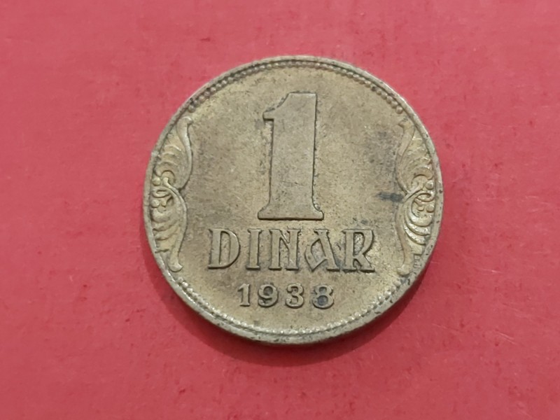 Kraljevina - 1 dinar 1938 god