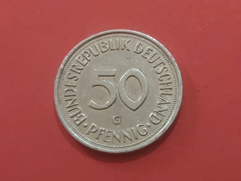 Nemačka - 50 pfennig 1978 god G