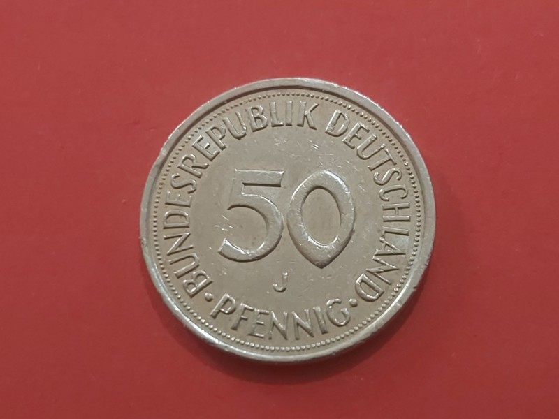 Nemačka - 50 pfennig 1983 god J