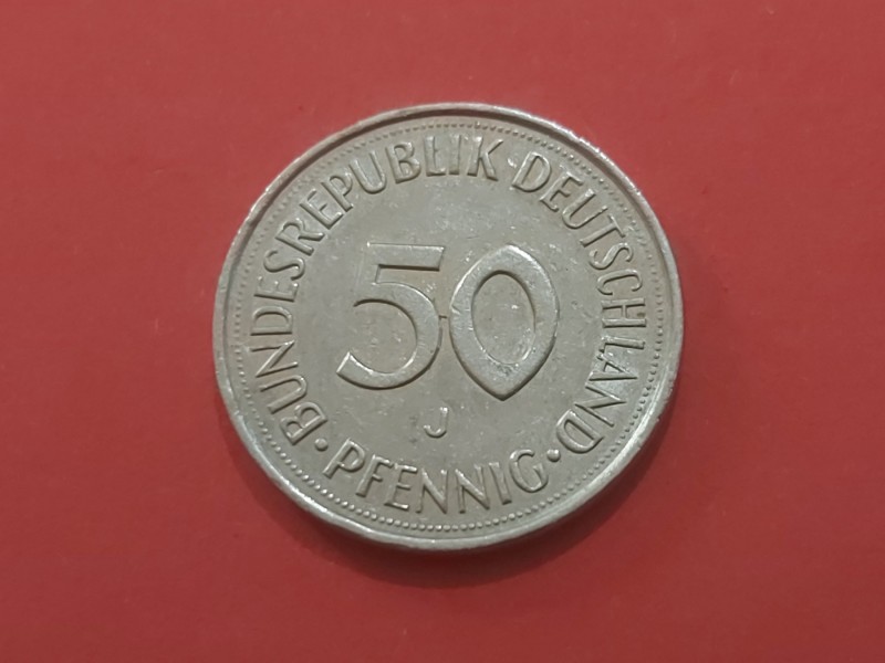 Nemačka - 50 pfennig 1989 god J