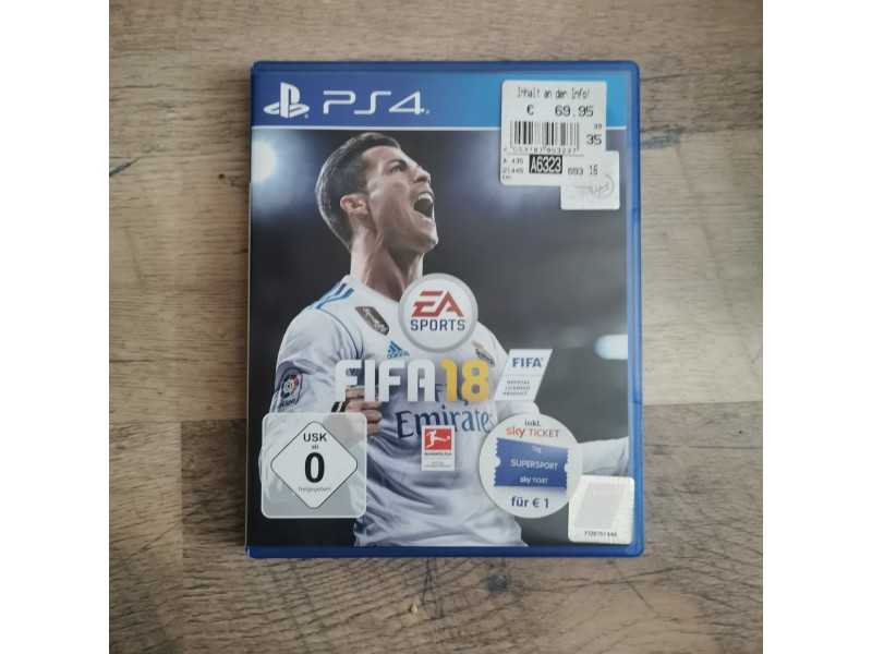 PS 4 - Fifa 18