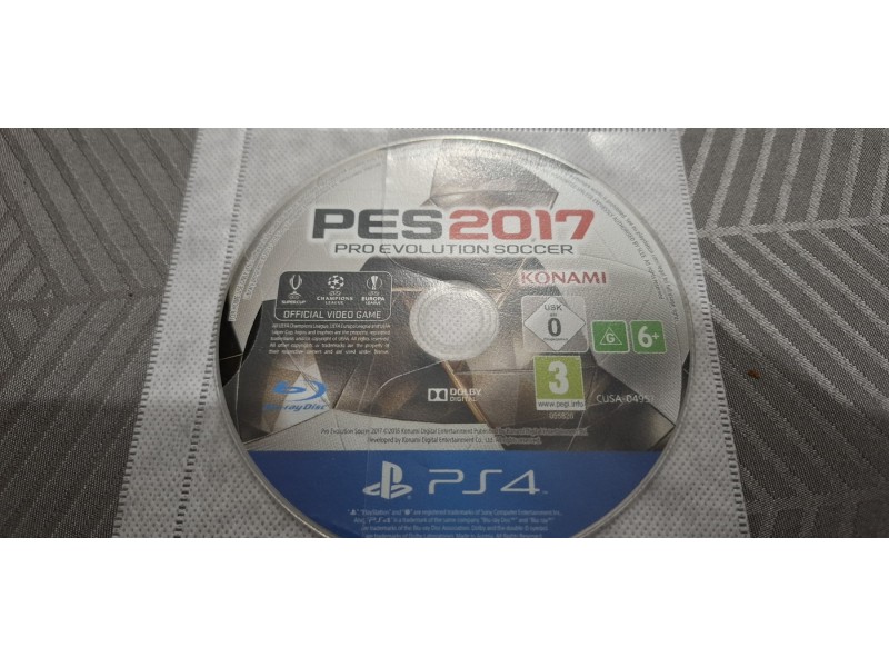 Pes 2017 ps4