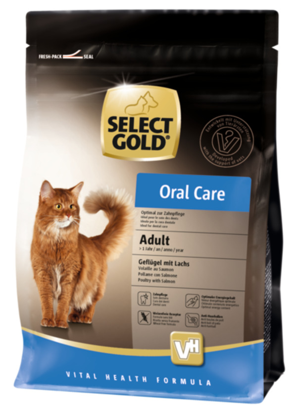 Select Gold Cat Adult Oral care živina sa lososom 0.4kg