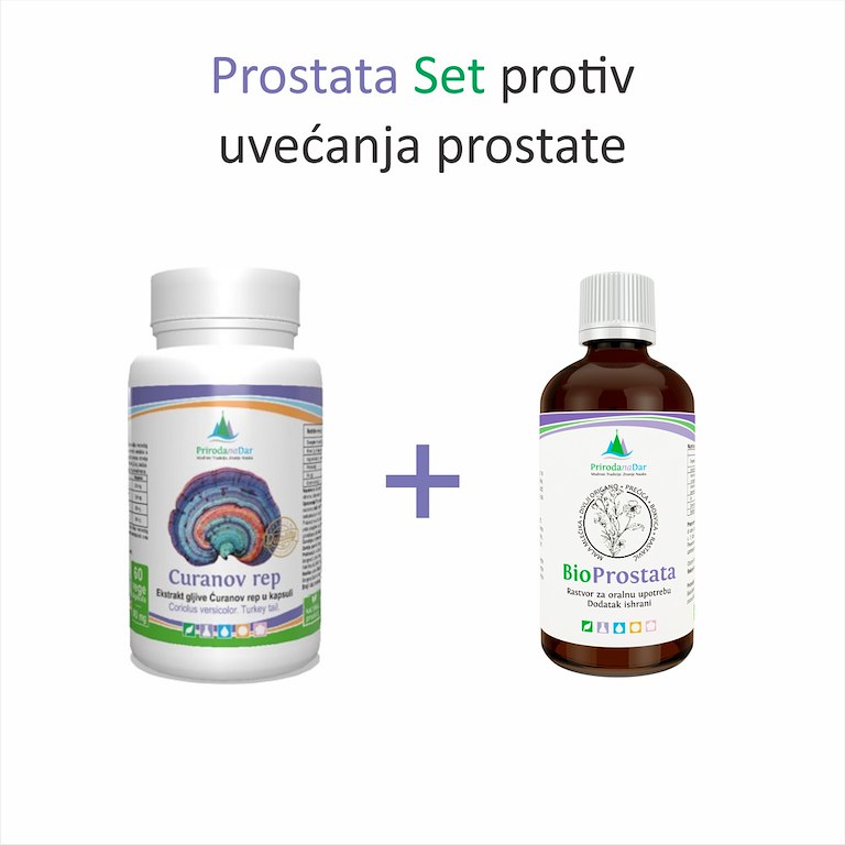 Prostata Set za uvećanu prostatu
SET ZA PROSTATU