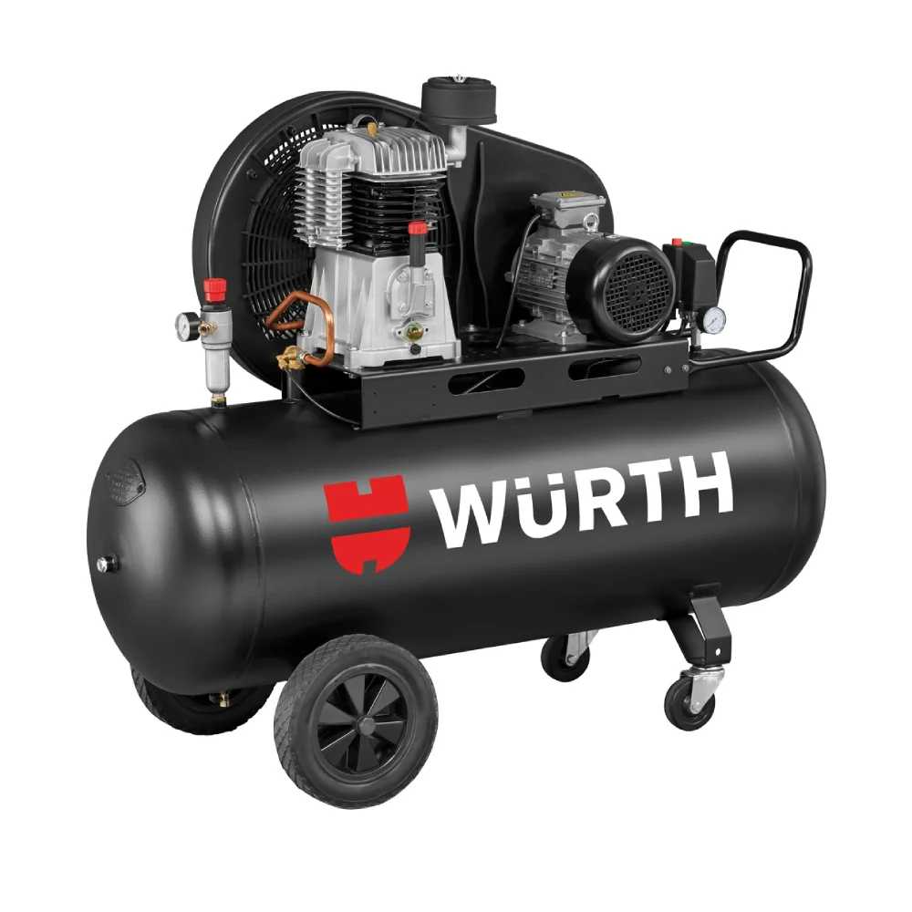 Wurth klipni kompresor 270l - 640l/min