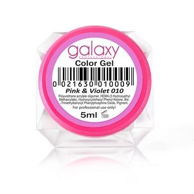 Kolor gel za nokte UV/LED GALAXY 5ml Pink&Violet G010