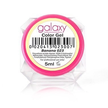 Kolor gel za nokte UV/LED GALAXY 5ml Banana G023