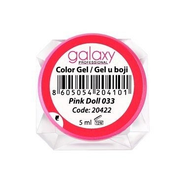 Kolor gel za nokte UV/LED GALAXY 5ml Pink Doll G033