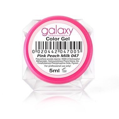 Kolor gel za nokte UV/LED GALAXY 5ml Pink Peach Milk G047