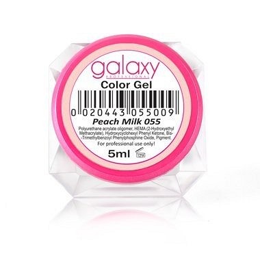 Kolor gel za nokte UV/LED GALAXY 5ml Peach Milk G055