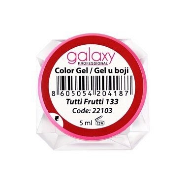 Kolor gel za nokte UV/LED GALAXY 5ml Tutti Frutti G133