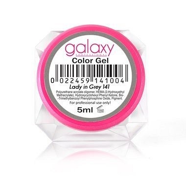 Kolor gel za nokte UV/LED GALAXY 5ml Lady in Grey G141