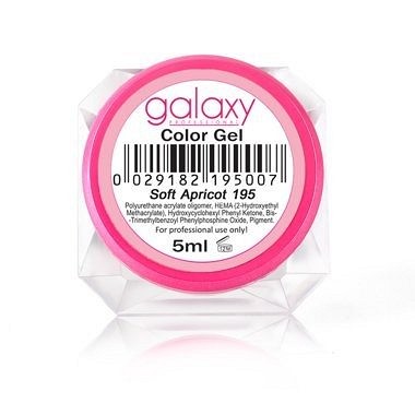 Kolor gel za nokte UV/LED GALAXY 5ml Soft Apricot G195