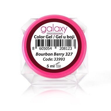 Kolor gel za nokte UV/LED GALAXY 5ml Bourbon Berry G327