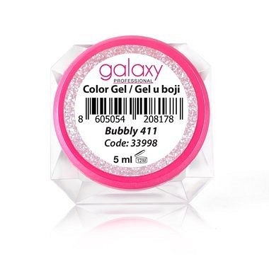 Kolor gel za nokte UV/LED GALAXY 5ml Bubbly G411