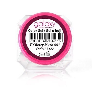 Kolor gel za nokte UV/LED GALAXY 5ml T Y Berry Much G551