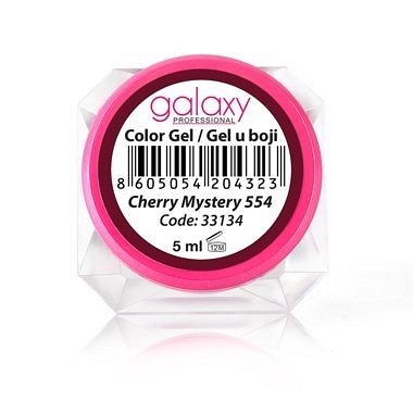 Kolor gel za nokte UV/LED GALAXY 5ml Cherry Mystery G554