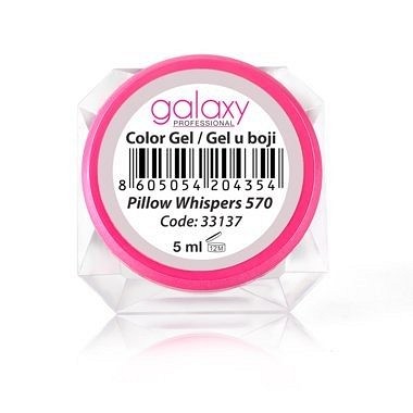 Kolor gel za nokte UV/LED GALAXY 5ml Pillow Whispers G570