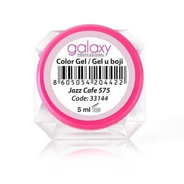 Kolor gel za nokte UV/LED GALAXY 5ml Jazz Cafe G575