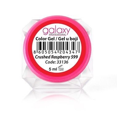 Kolor gel za nokte UV/LED GALAXY 5ml Crushed Raspberry G599