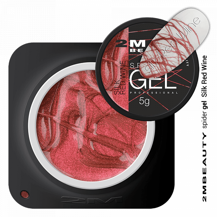 SPIDER GEL SILK RED WINE